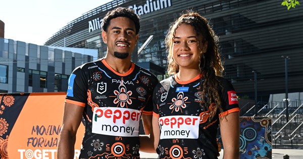 NRL 2025: Gadhu Gathering, Jahream Bula, Aaliyah Bula; Wests Tigers No ...