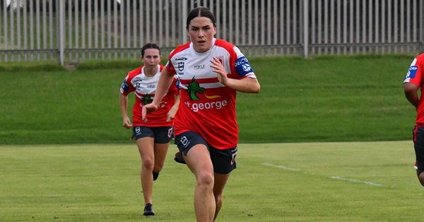 NRLW 2022: St George Illawarra Dragons rookie Keele Browne is out to ...