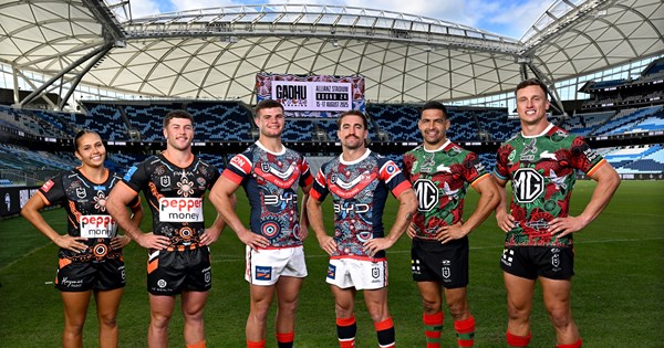 NRL 2025, Indigenous Round, Gadhu Gathering, Connor Watson, Alex ...