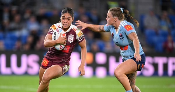 Destiny Mino-Sinapati, Queensland Maroons, State of Origin, Nathan ...
