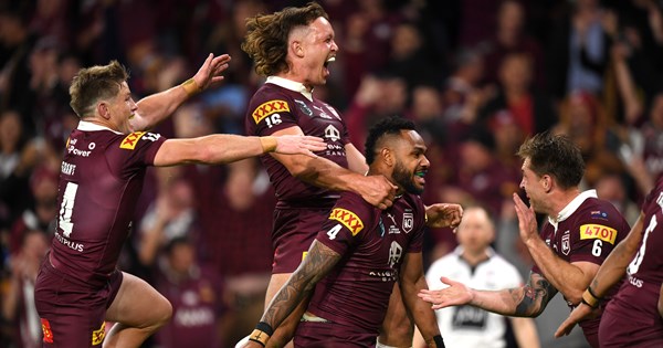 State of Origin 2023, Queensland Maroons team, Game Three, Billy Slater ...