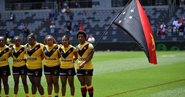 Elsie Albert, PNG Orchids, NRLW, women's rugby league, Pacific ...