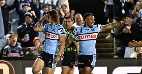 NRL 2025, Nicho Hynes, Cameron Munster, Cronulla Sharks | NRL.com