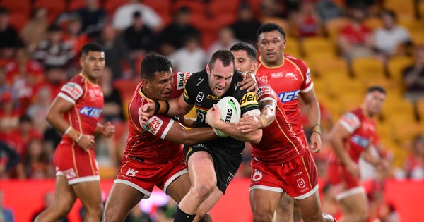 NRL 2025, Penrith Panthers, Canterbury Bulldogs, Isaah Yeo, Cameron ...