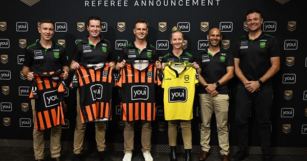 NRL 2025, grand final, Grant Atkins, Ashley Klein, Belinda Sharpe, NRLW ...