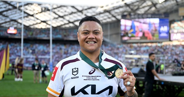 NRLW 2025, grand final, Karyn Murphy Medal, best on ground; Hufanga ...