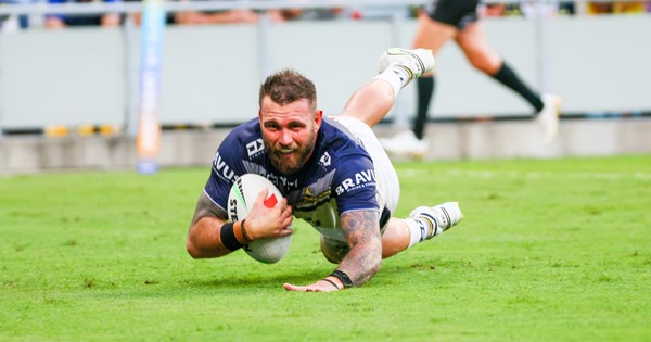 Kyle Feldt, North Queensland Cowboys, Matt Bowen, try record, Michael ...