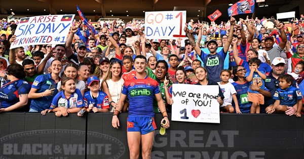NRL 2024, David Armstrong, Newcastle Knights, NRL debut, Round 8 ...