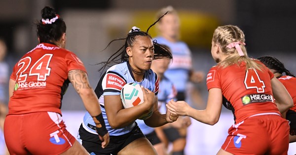 NRL 2023, Annessa Biddle, Cronulla Sharks, NRLW young gun impressing in ...