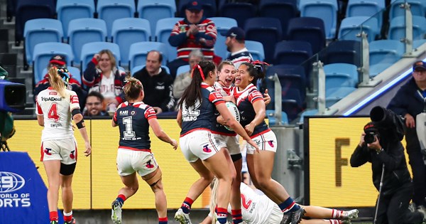 Roosters claim big NRLW win to open stadium in style | NRL.com