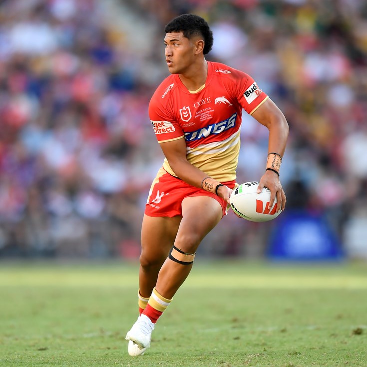 Official NRL profile of Isaiya Katoa for Dolphins | Dolphins