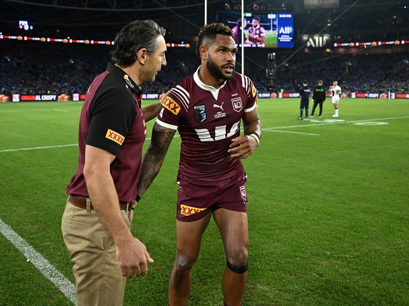 NRL 2024, State of Origin, Tabuai-Fidow stars as Maroons beat Blues ...