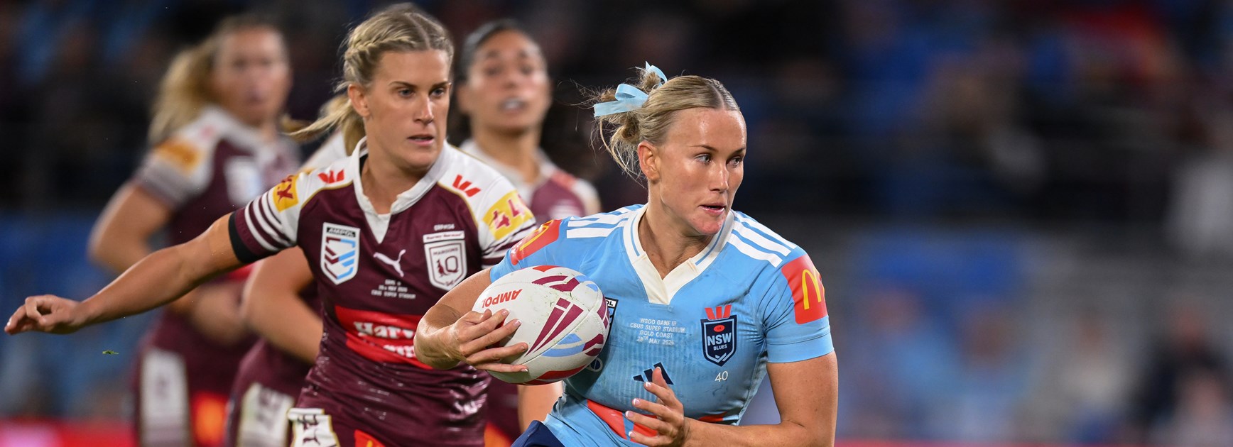 State of Origin 2026, women's Origin, game 3, live blog, Maroons, Blues ...