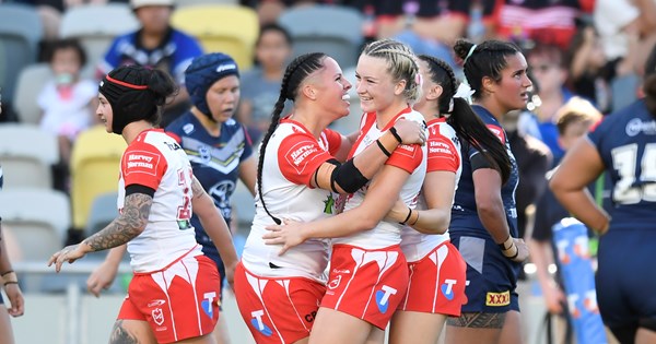NRLW 2023, North Queensland Cowboys v St George Illawarra Dragons ...
