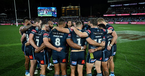 NRL 2023: State of Origin, NSW Blues, Suncorp Stadium, Brisbane, Liam ...