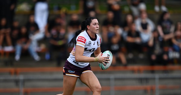 Romy Teitzel, Brisbane Broncos, NRLW season 2024, Knights v Broncos ...