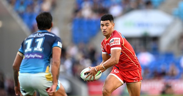 Isaiya Katoa, The Dolphins, NRL season 2025, Round 6, Dolphins v ...