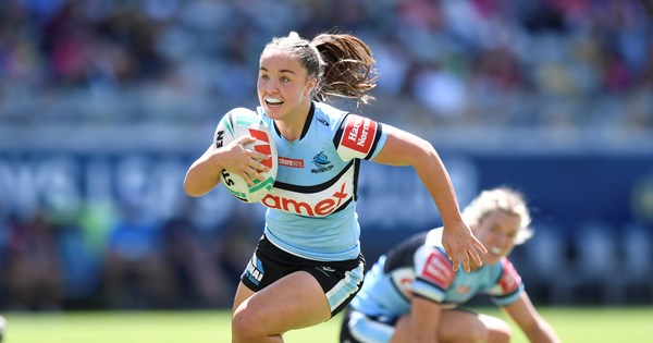 NRLW 2024, Cronulla Sharks, Jada Taylor, viral sensation, teenage star ...