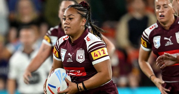 Destiny Brill, Queensland Maroons, State of Origin, Blues v Maroons ...