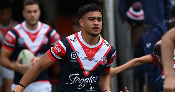 NRL 2023, Sydney Roosters v Melbourne Storm, semi-finals, Junior Pauga ...