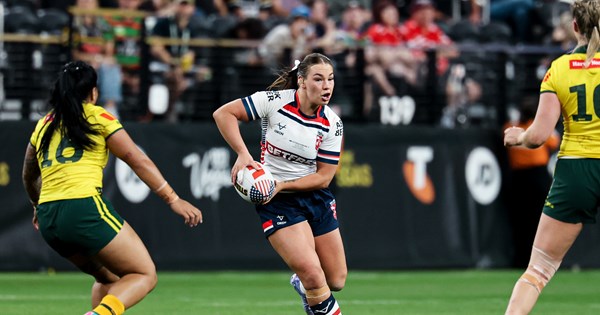 NRLW stars Fran Goldthorp and Hollie-Mae Dodd in England Women's ...