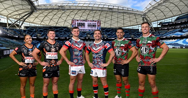 NRL 2025, Gadhu Gathering, Indigenous Round, First Nations Australians, Aboriginal, Cody Walker ...