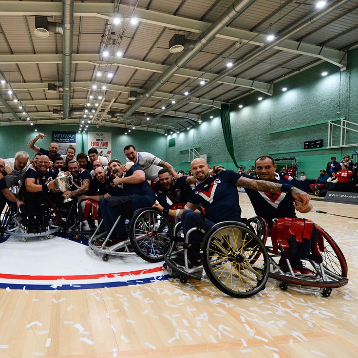 Official Wheelchair Rugby League World Cup profile of Gilles Clausells ...