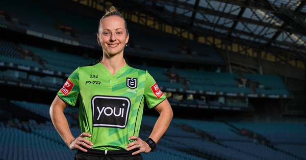NRL 2022:Belinda Sharpe, Kasey Badger, leading female referees ...