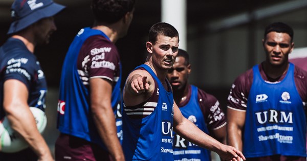 NRL 2026, Manly Sea Eagles, Joey Walsh, Onitoni Large, Pre-Season ...