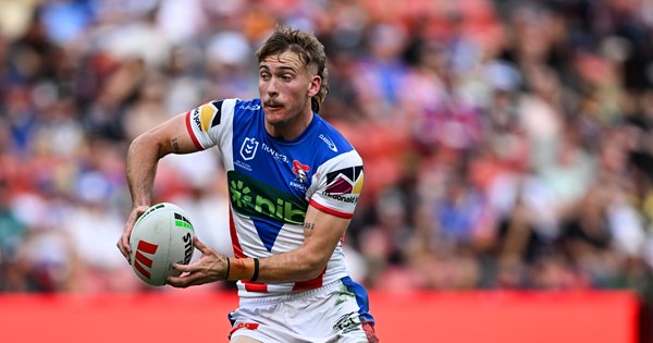 Fletcher Sharpe, Newcastle Knights, NRL season 2025, NRL Magic Round ...