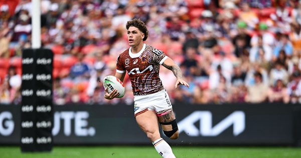 Reece Walsh, Brisbane Broncos, NRL season 2025, Round 5, Multicultural ...
