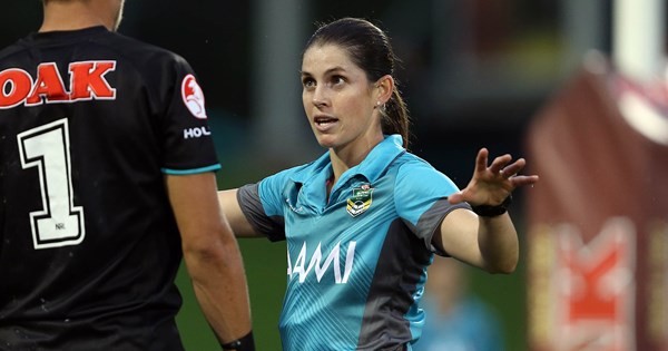 Badger earns NRL refereeing debut | NRL.com