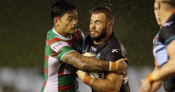Sharks down Rabbitohs in big wet | NRL.com