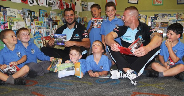 Lewis, Graham launch 'Rugby League Reads' program | NRL.com