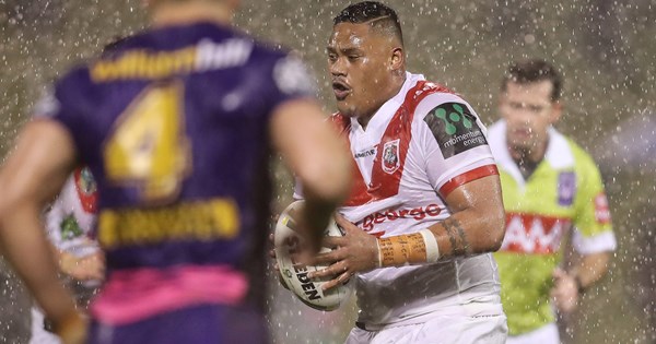 Leilua re-signs with Dragons | NRL.com
