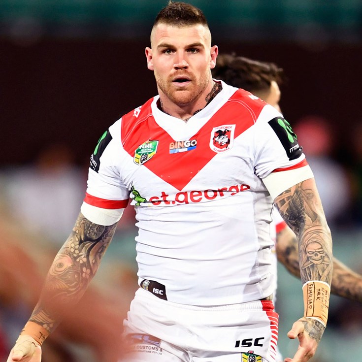 Official NRL profile of Blake Lawrie for St. George Illawarra Dragons - NRL