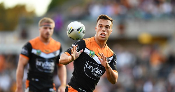 Brooks ready to blood new Tigers halves combination | NRL.com