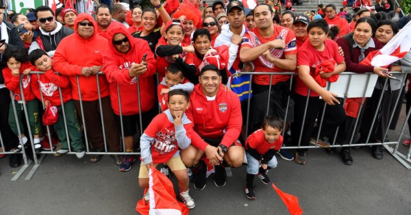 Inside Tonga's private reception with King Tupou VI | NRL.com