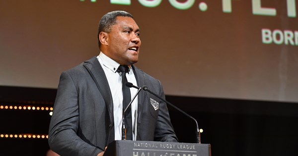 Petero Civoniceva 'blown away' by Hall of Fame inclusion | NRL.com