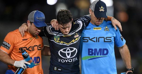 Hampton recovering from Ponga collision | NRL.com