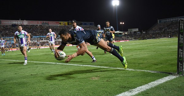 Late try seals comeback win for North Queensland Cowboys over Newcastle ...