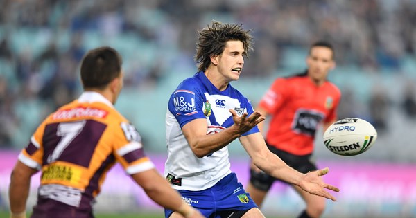 Tackling truck tyres behind Canterbury Bulldogs Lachlan Lewis's ...