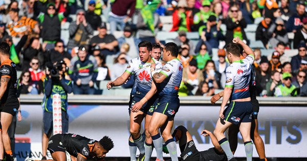 Potential on tap for young Canberra Raiders star Joseph Tapine | NRL.com