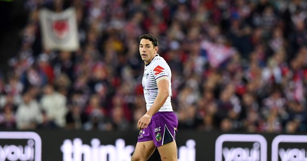 'I've come to expect being booed': Melbourne Storm's Billy Slater on ...