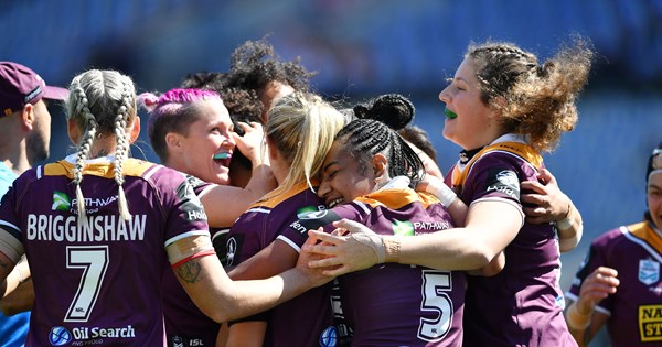 NRLW Grand Final: Brisbane Broncos smash Roosters to win inaugural ...