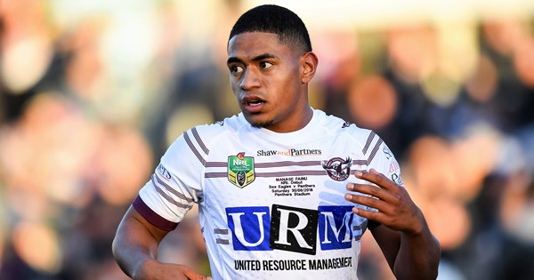 Manly Sea Eagles to pick Manase Fainu after charge of filming sexual ...