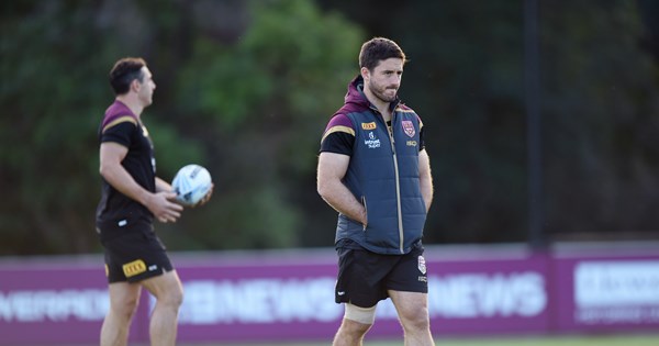 Queensland Maroons halfback Ben Hunt ready to shoulder load in State of ...