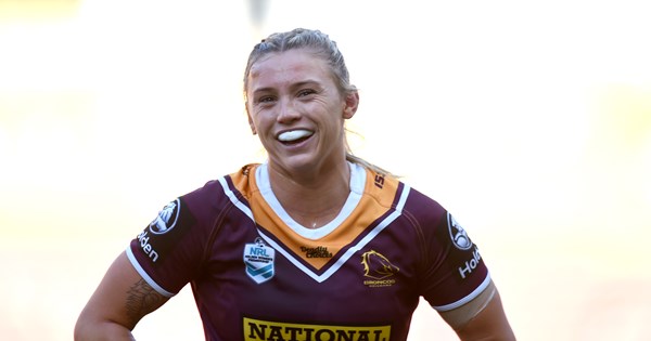 Brisbane Broncos winger Julia Robinson's rapid rise from rookie to rep ...