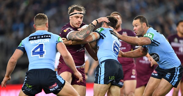 Ethan Lowe reflects on 'crazy ride' after strong State of Origin debut ...