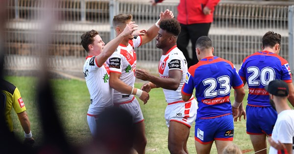 Ravalawa bags double as Dragons beat Knights in trial | NRL.com